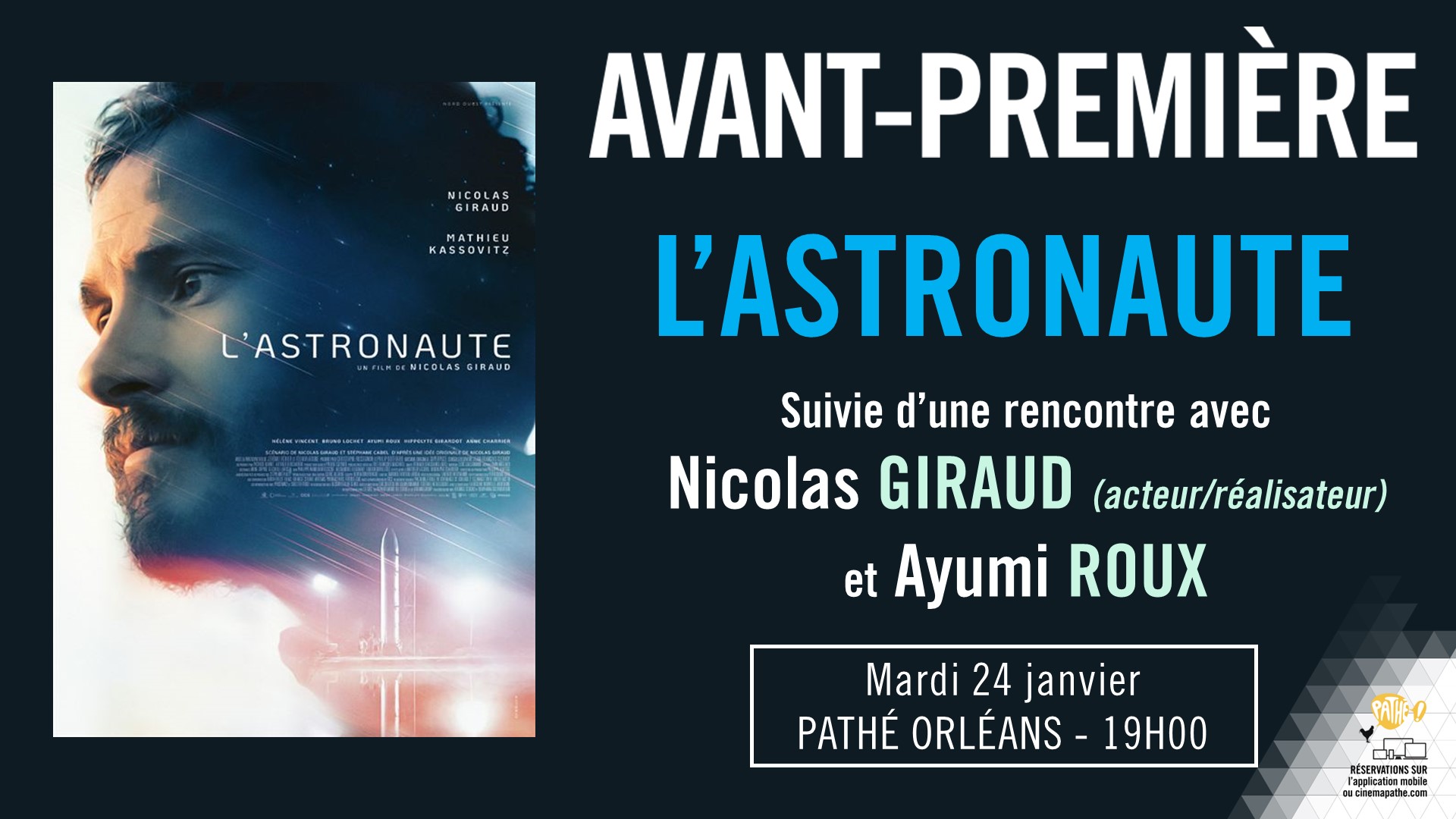 Nicolas Giraud et Ayumi Roux viennent présenter «L'Astronaute» • Pour ...